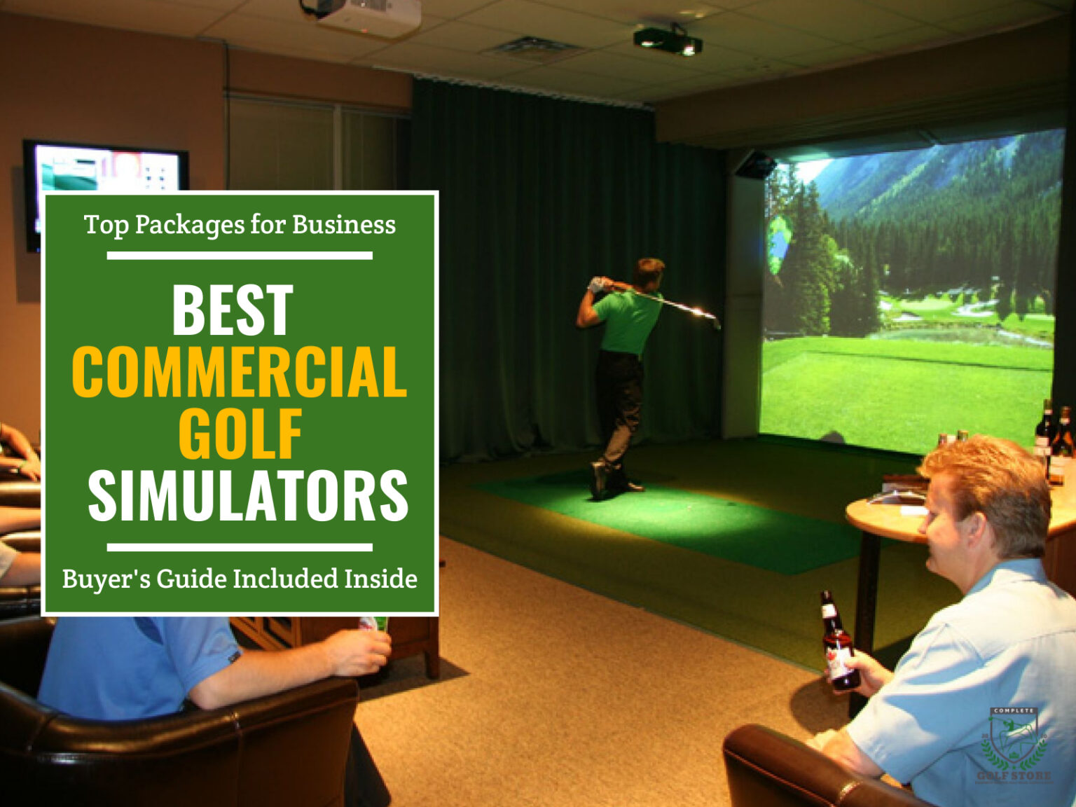 11 Best Commercial Golf Simulators for Business | 2025 Update