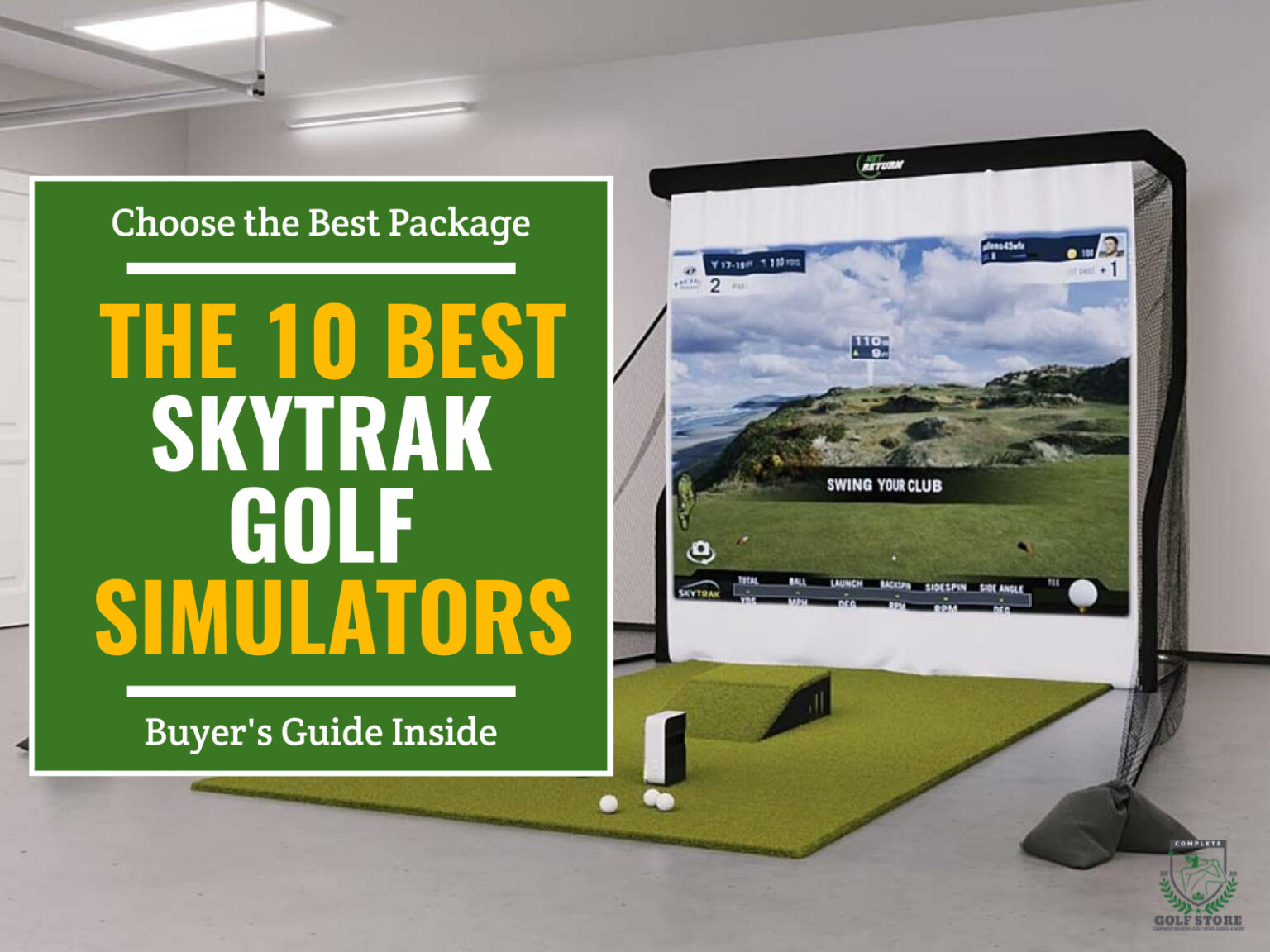 The 9 Best SkyTrak+ Golf Simulators – 2025 Reviews & Guide