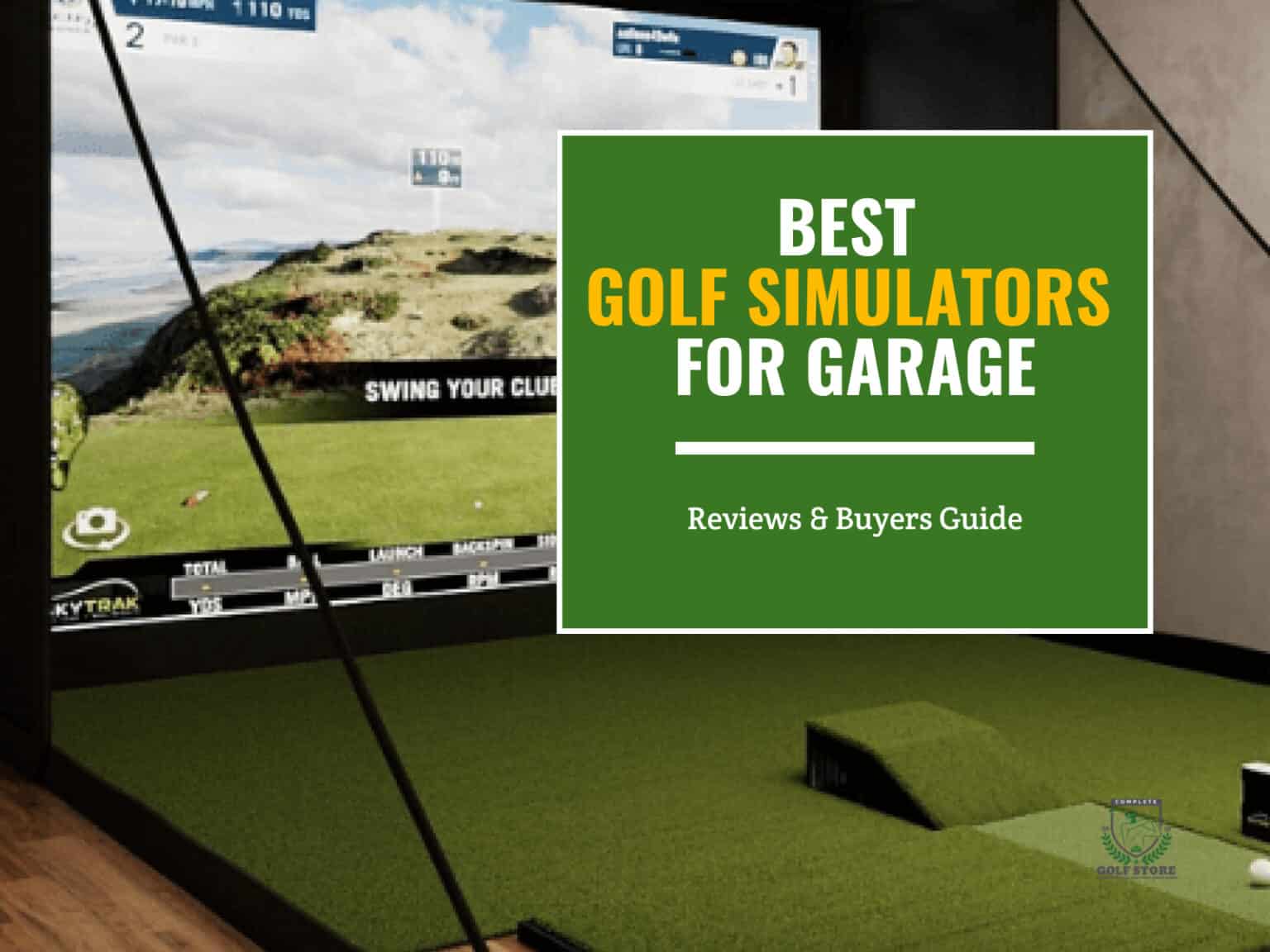 8 Best Golf Simulators For Garage Use | Reviews & Buyer Guide