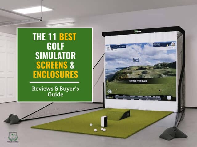 12 Best Golf Simulator Impact Screens & Enclosures [2025]