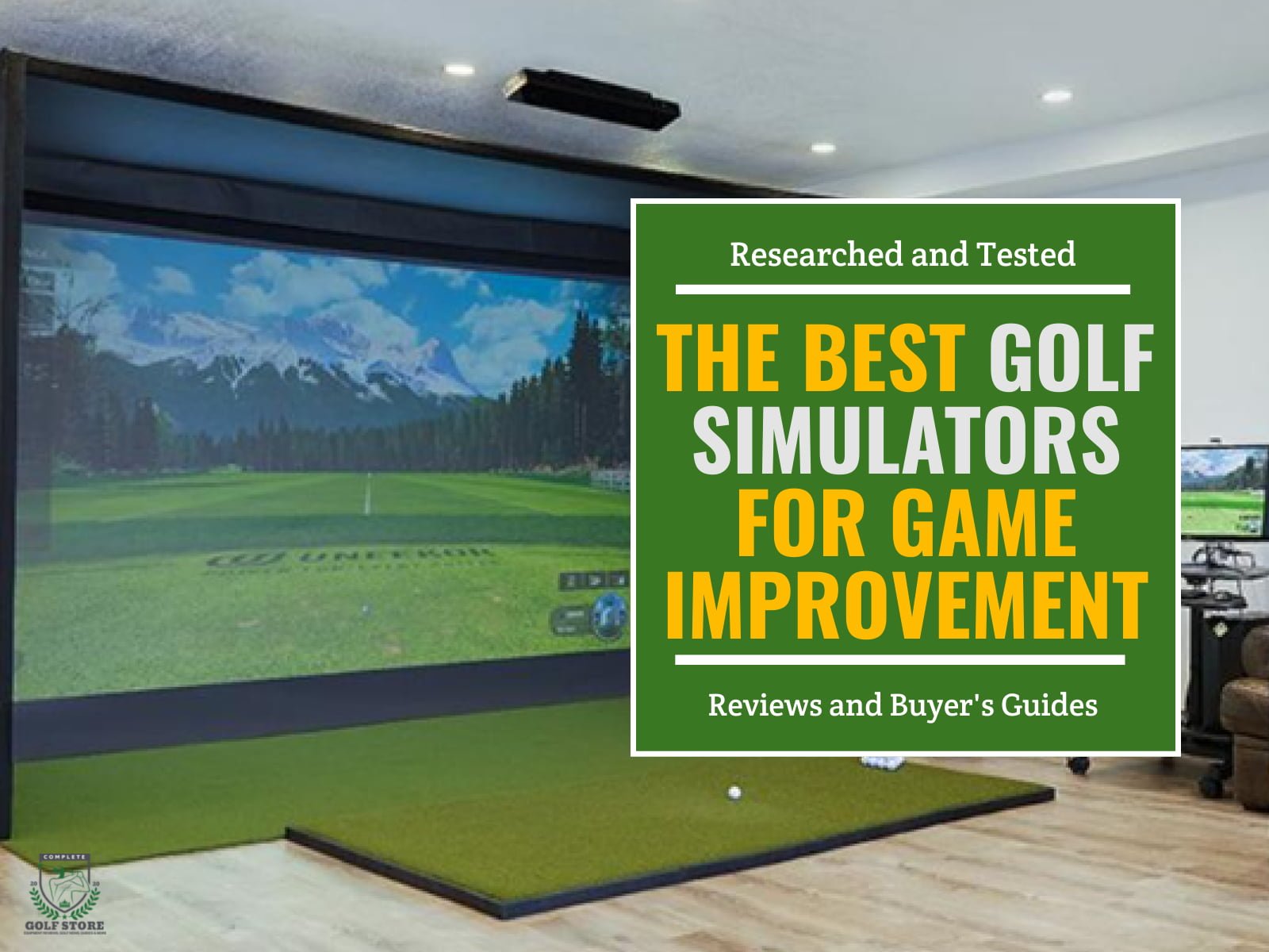 Golf Simulator Aspect Ratio & Screen Size: An Ultimate Guide