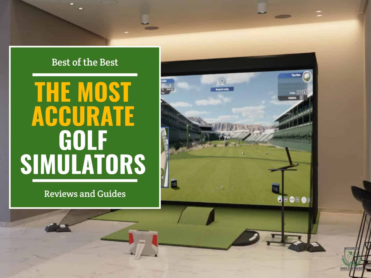The 11 Most Accurate Golf Simulators | Reviews & Buyer Guide