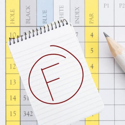 What Is An Average Golf Score for an Average Golfer?