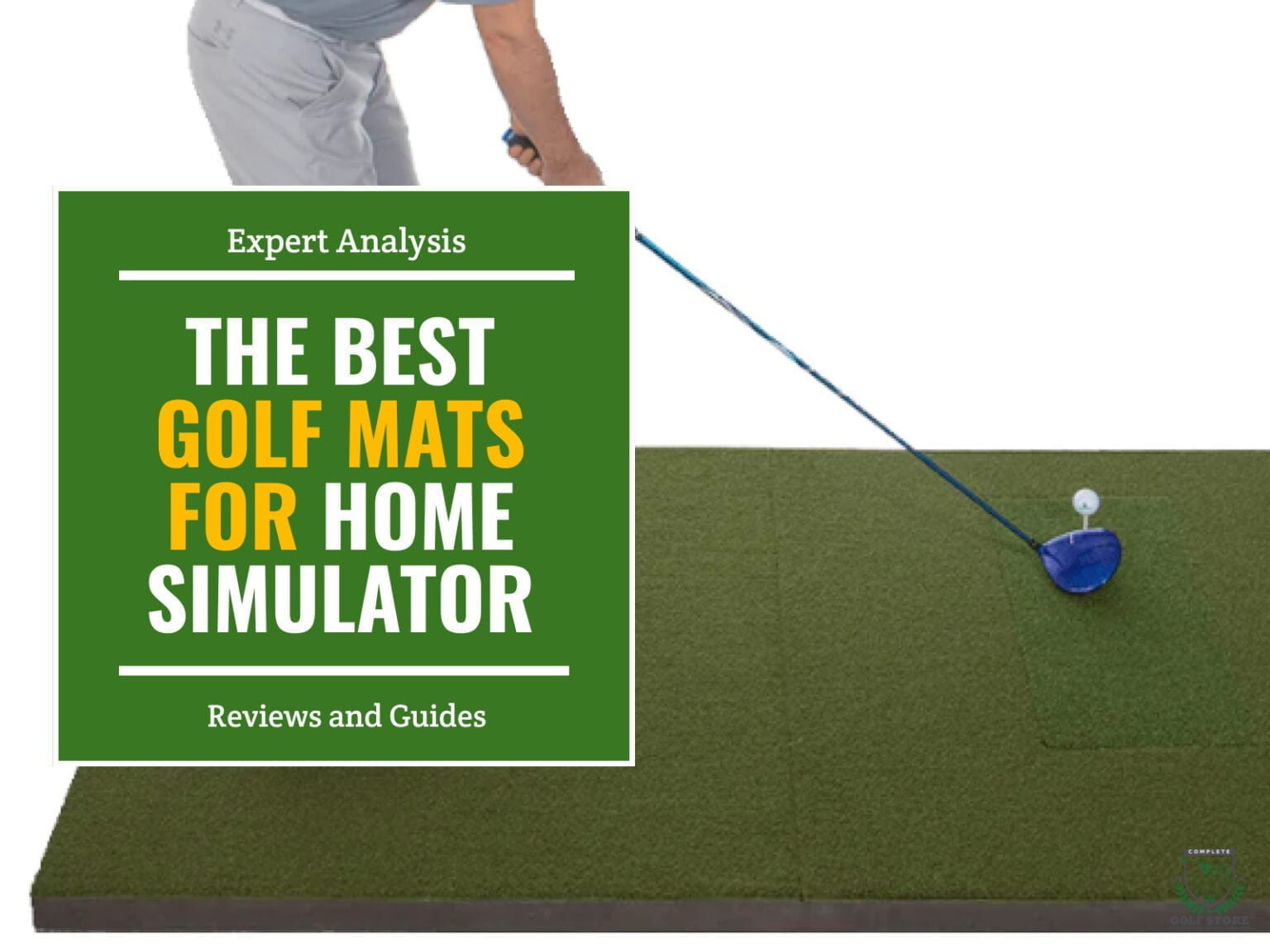 10 Best Golf Mats For Home Simulator [2025 Reviews & Guide]