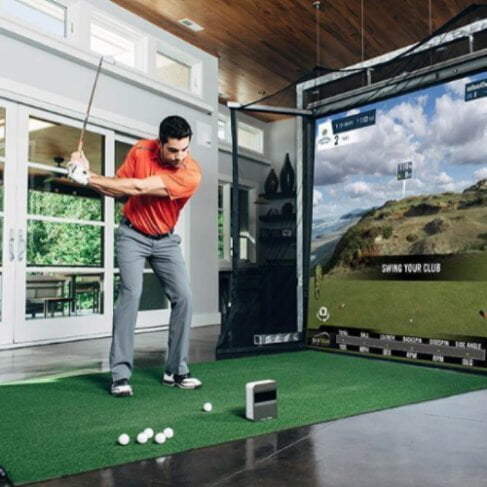 The 10 Best Golf Simulators for Low Ceiling Height [2024]