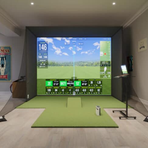 The 10 Best Golf Simulators for Low Ceiling Height [2024]