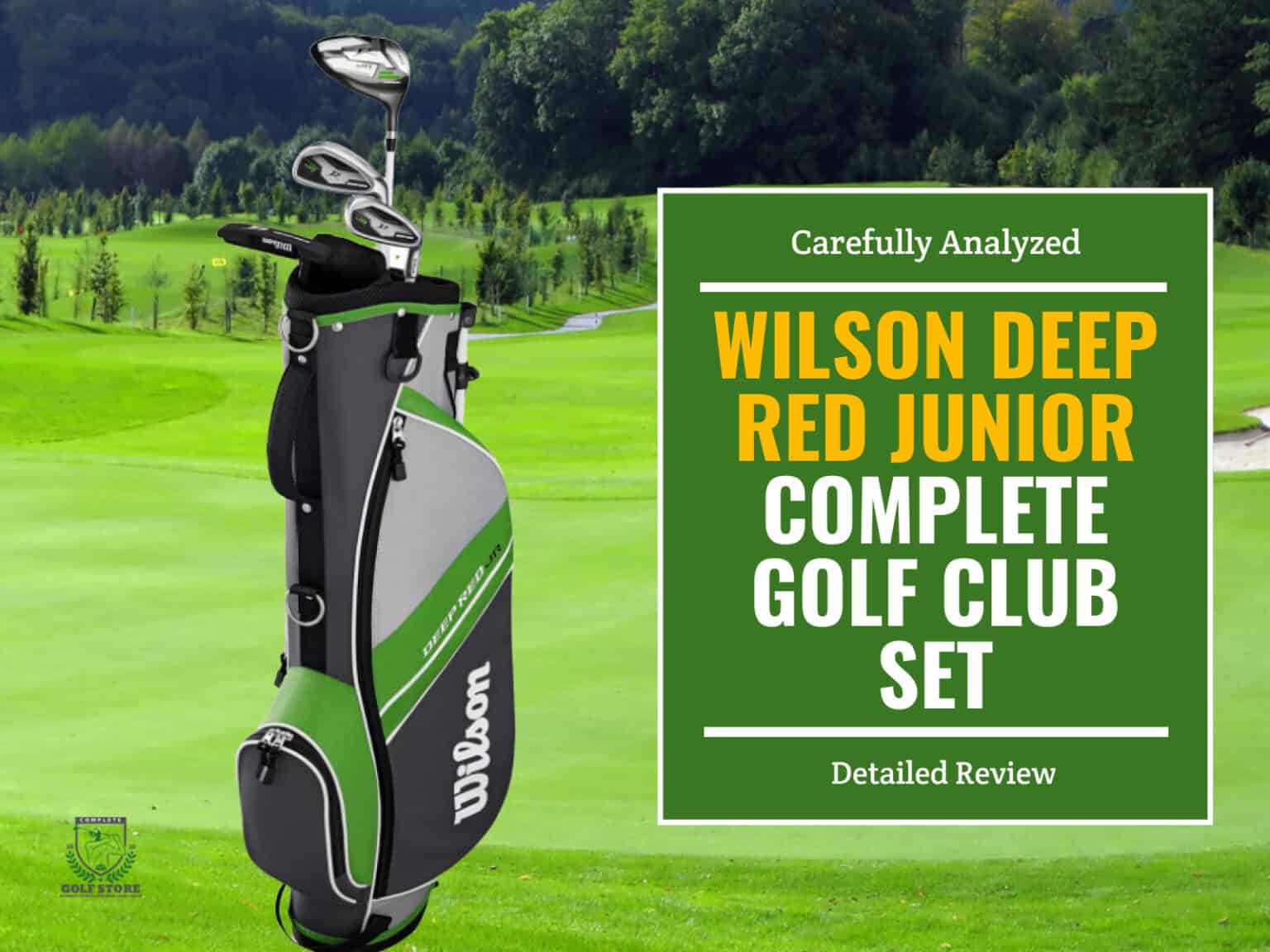Wilson Deep Red Junior Complete Golf Club Set 2025 Review
