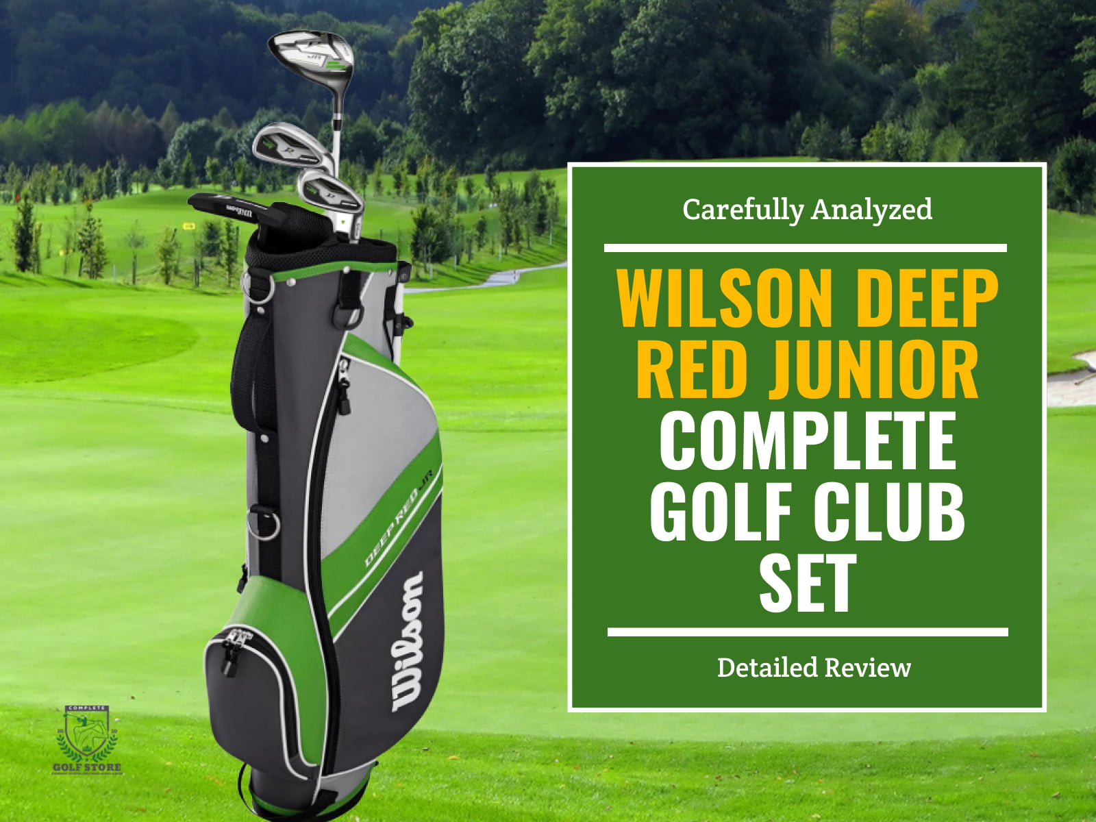 Wilson Deep Red Junior Complete Golf Club Set 2025 Review