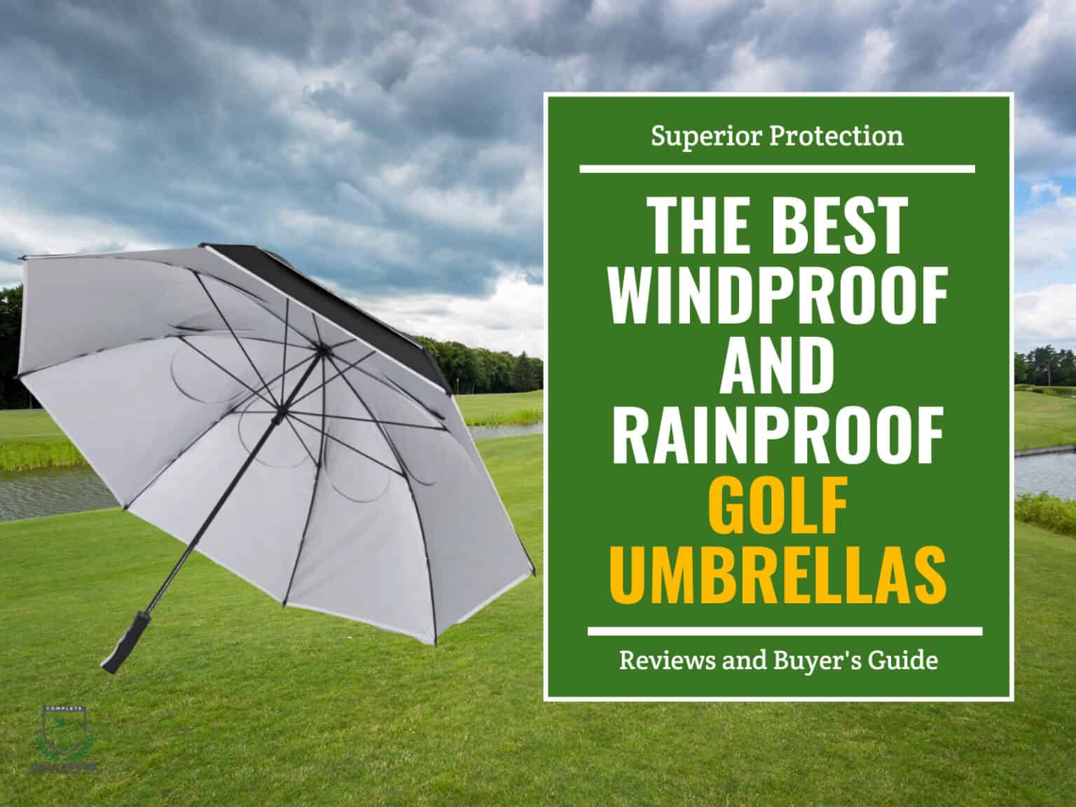12 Best Windproof and Rainproof Golf Umbrellas Review