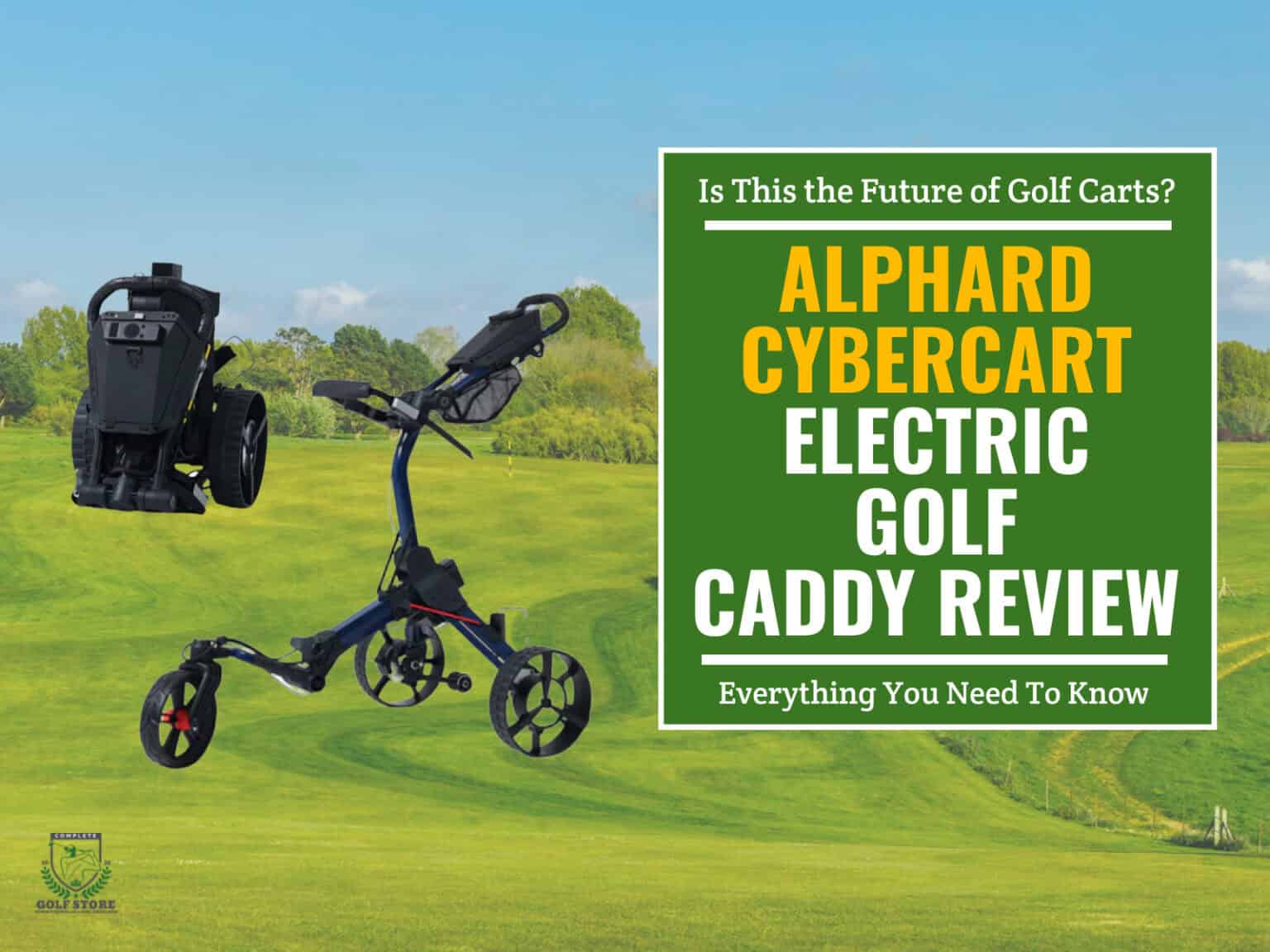 Alphard CyberCart Review | Is This the Future of Golf Carts?