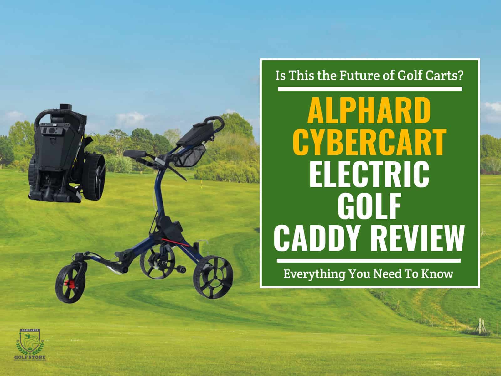 Alphard CyberCart Review | Is This the Future of Golf Carts?